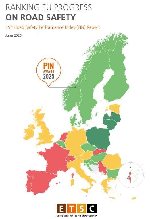 19th Annual Road Safety Performance Index (PIN Report) - ETSC